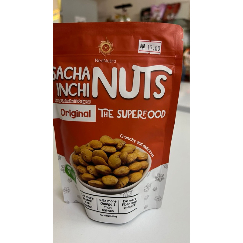 Sacha Inchi NUTS 150g | Shopee Malaysia