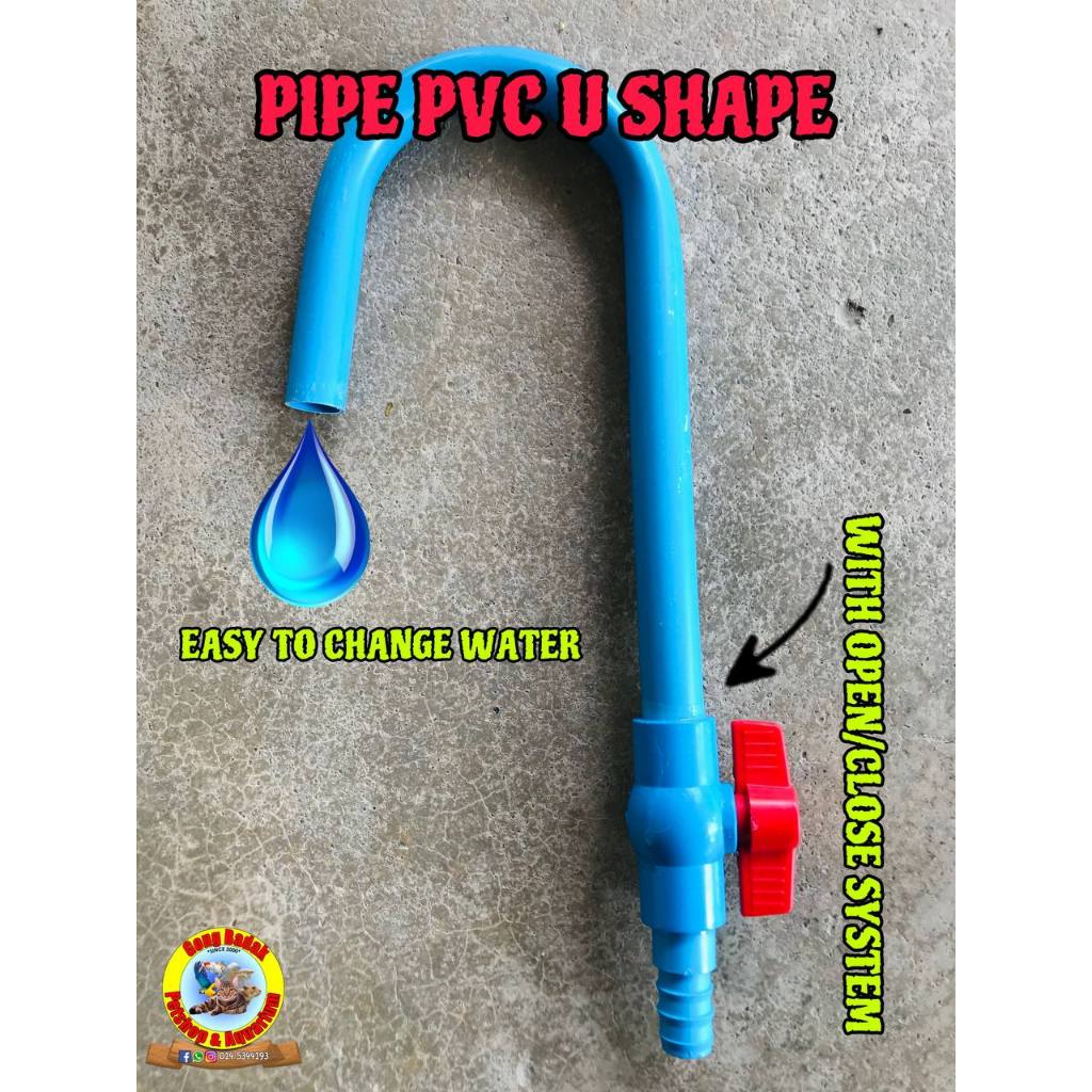 PIPE PVC U SHAPE FOR WATER CHANGE AQUARIUM | Shopee Malaysia