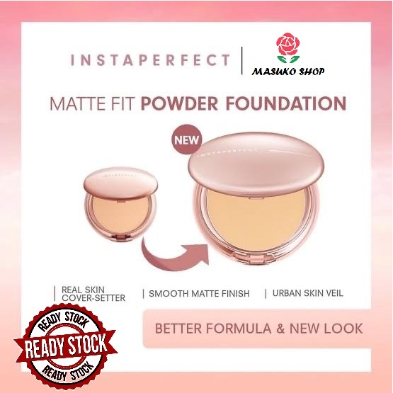Wardah Instaperfect Matte Fit powder Foundation | Shopee Malaysia