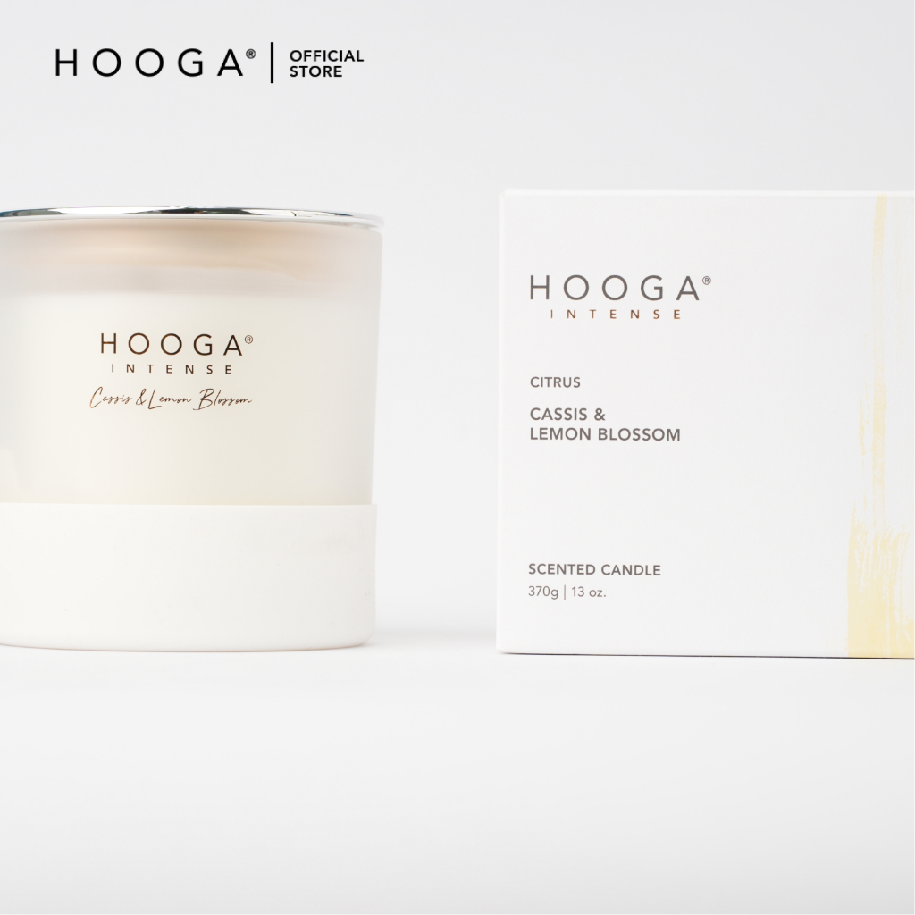 HOOGA Scented Candle White Series 370g | Shopee Malaysia