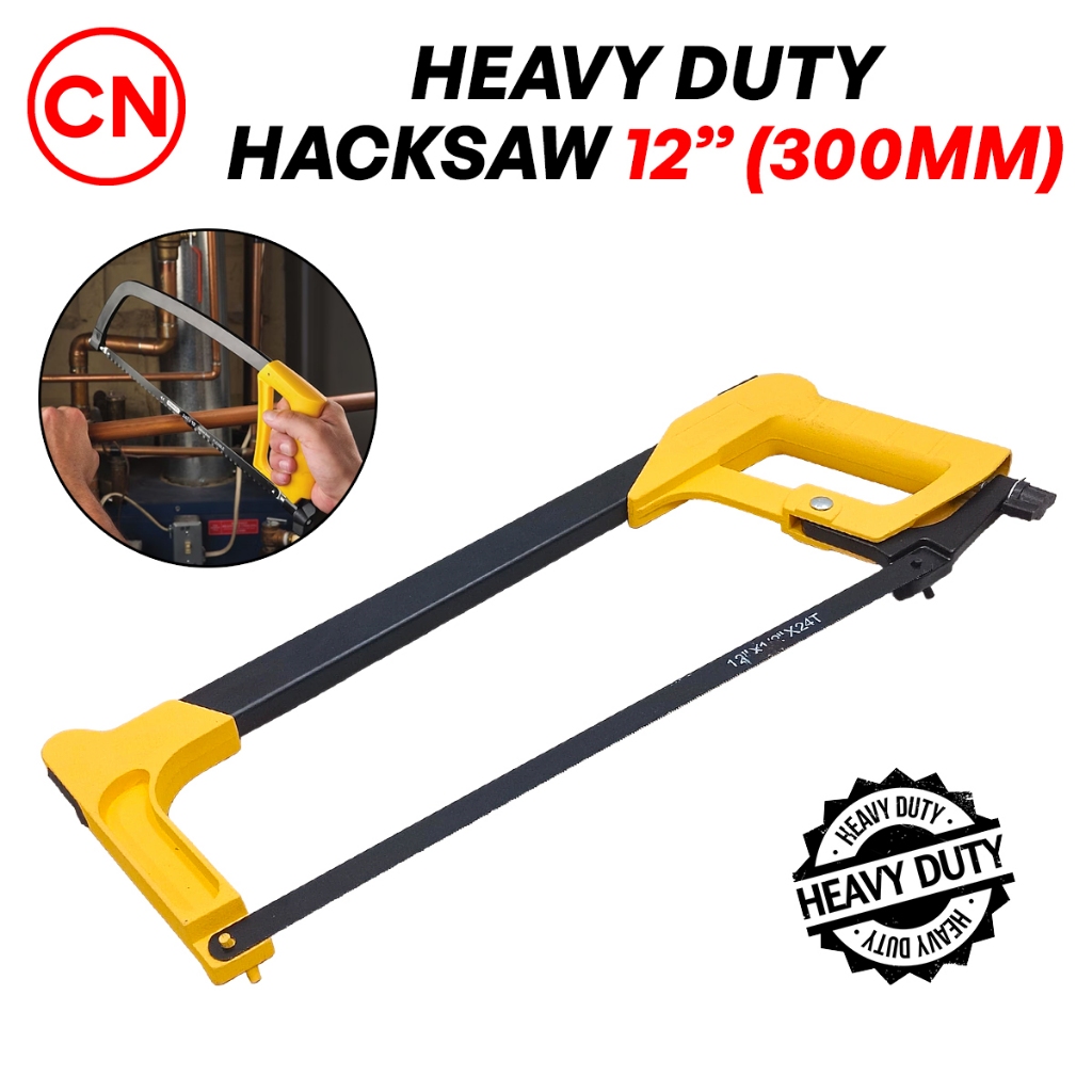 CN CHDL Heavy Duty Square Tubular Hacksaw 12'' (300MM) | Shopee Malaysia