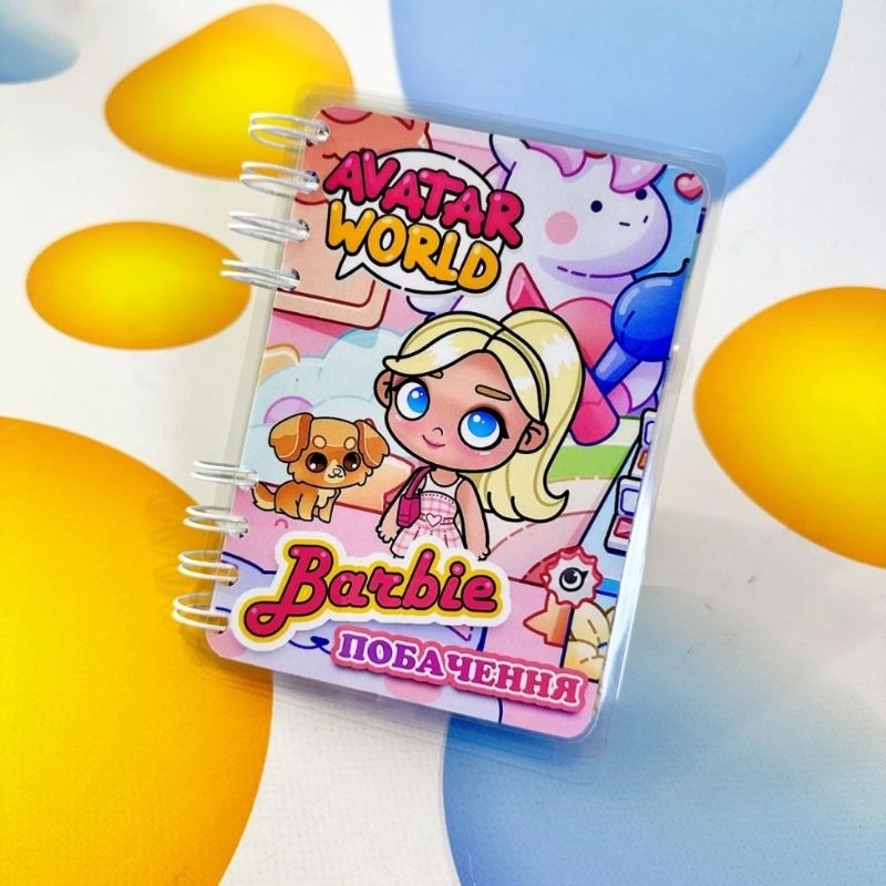 Paper Doll Avatar World x Barbie Doll House Mini Book/Mainan/kertas ...