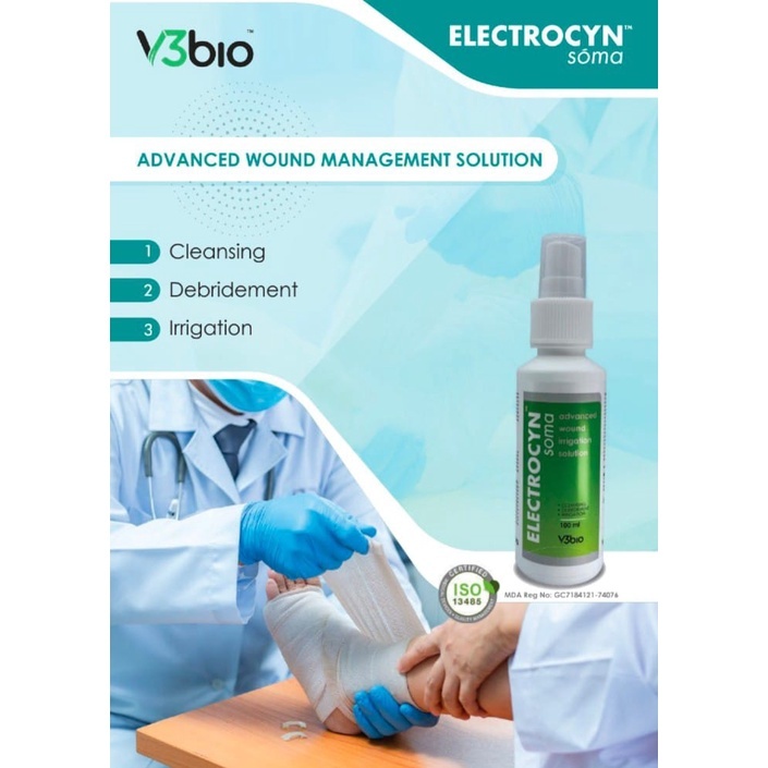 Electrocyn Soma Advanced Wound Irrigation 100ml | Shopee Malaysia