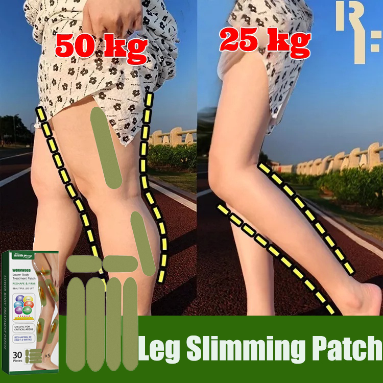 Slimming Patch Thigh Stickers Leg Lift Stickers Leg Arm Fat Burner ...