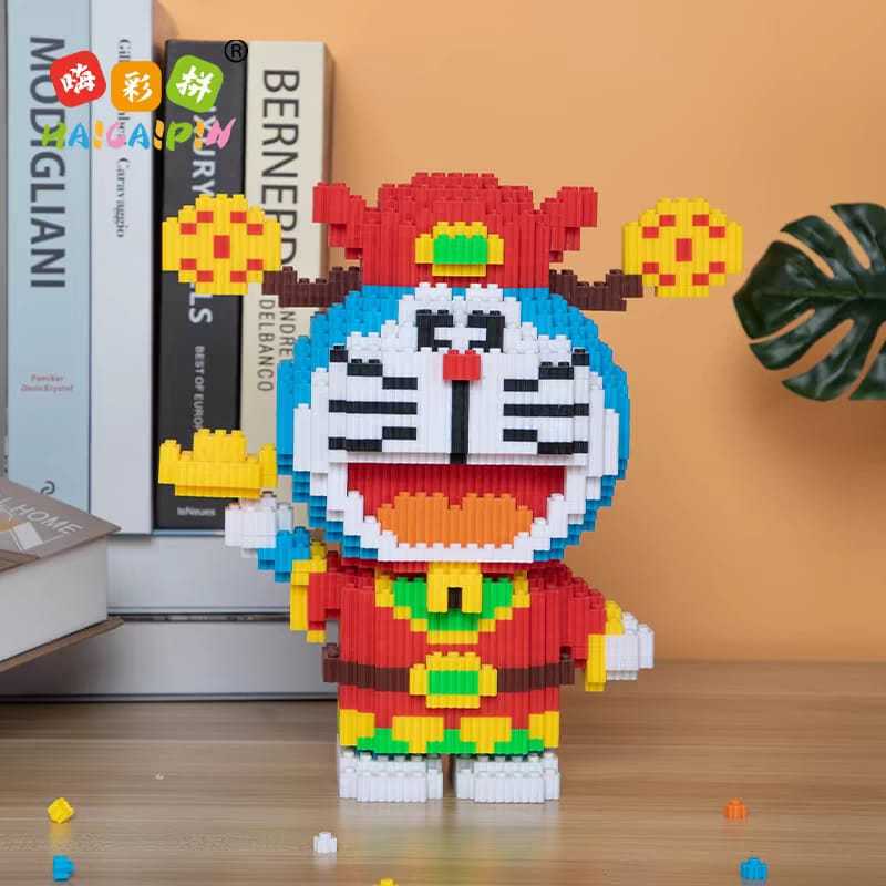 SPECIAL OFFER HAICAIPIN DORAEMON : GOD OF WEALTH BUILDING BLOCK(8820 ...
