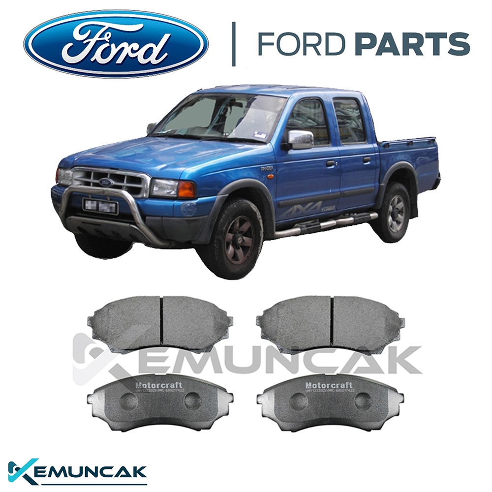 (100% Genuine) FORD RANGER 2.5 WL WE 1999 - 2009 | Front Brake Pad Set ...