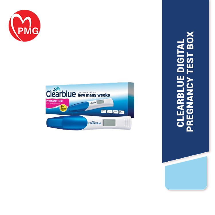 [PMG PHARMACY] Clearblue Digital Pregnancy Test Box 1's | Shopee Malaysia