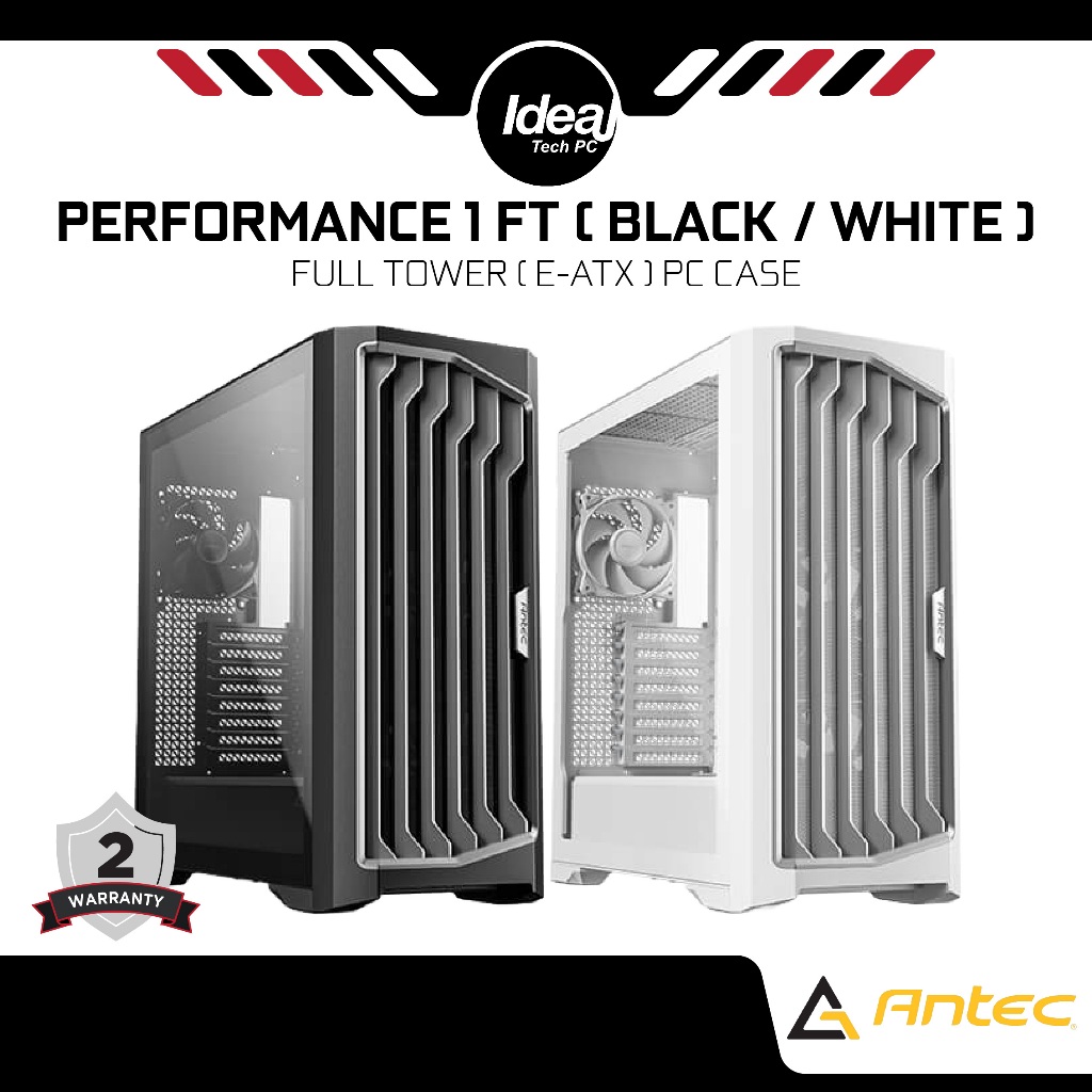 ANTEC PERFORMANCE 1 FT | Black / White | Full Tower E-ATX HIGHLY ...