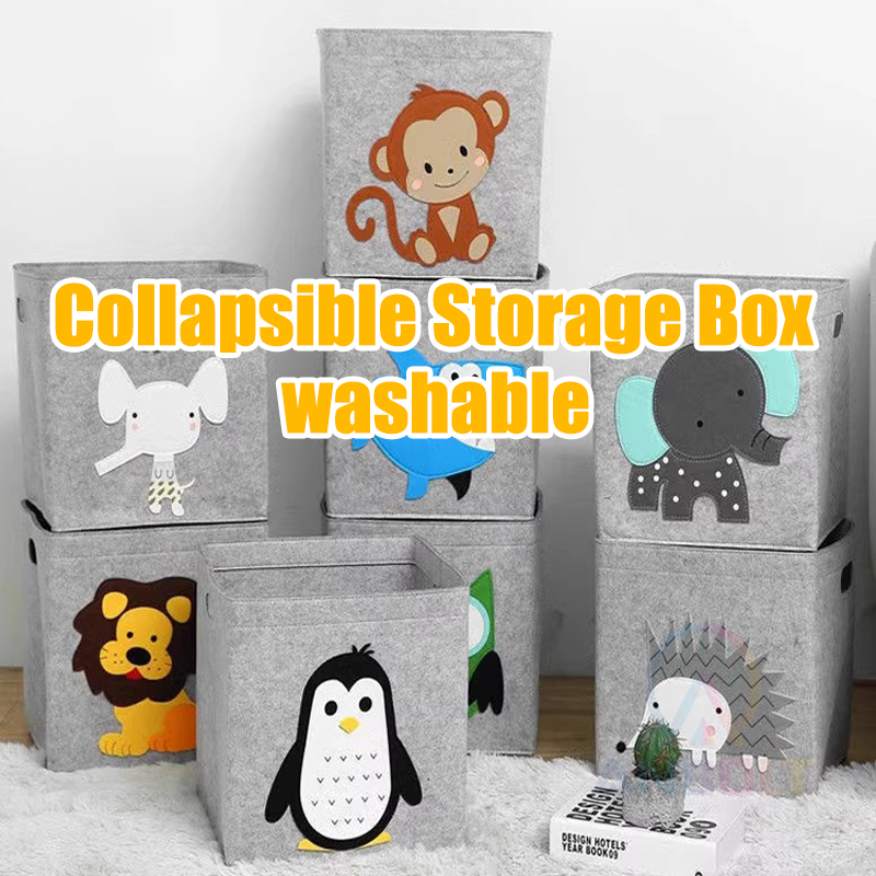 Portable Animal Durable Storage Basket Washable Foldable Storage Box ...