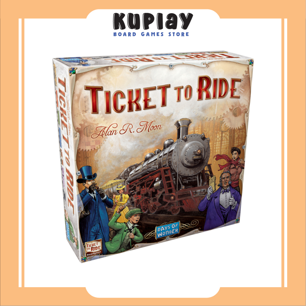 Ticket to Ride Board Game (Original) Train Game | made by Days of ...
