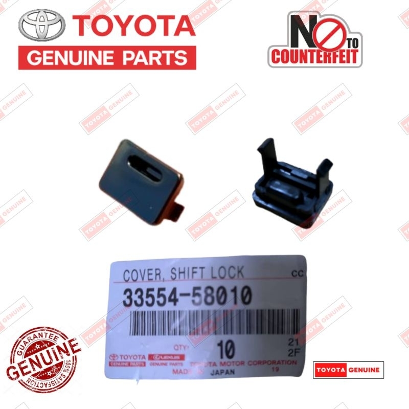 Toyota Original Alphard Vellfire AGH30 GGH30 Shift Lock Cover 33554 ...