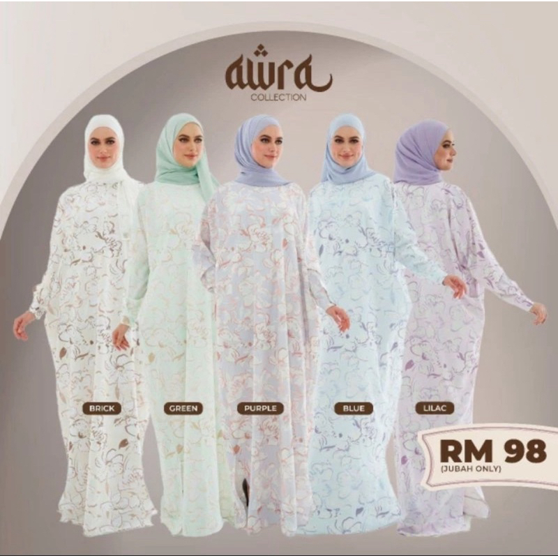 NUNHA JUBAH AWRA COLLECTIO | Shopee Malaysia