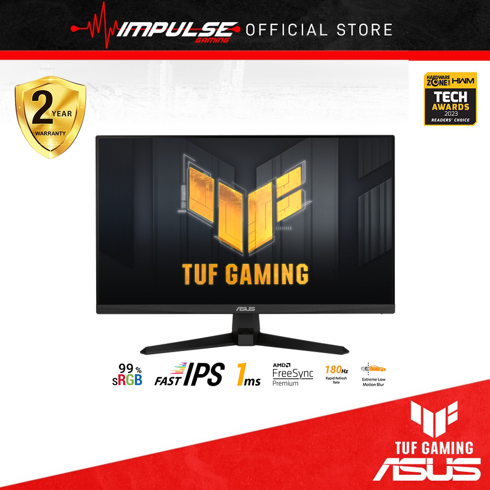 ASUS TUF Gaming VG249Q3A Gaming Monitor – 24-inch, Full HD(1920x1080 ...