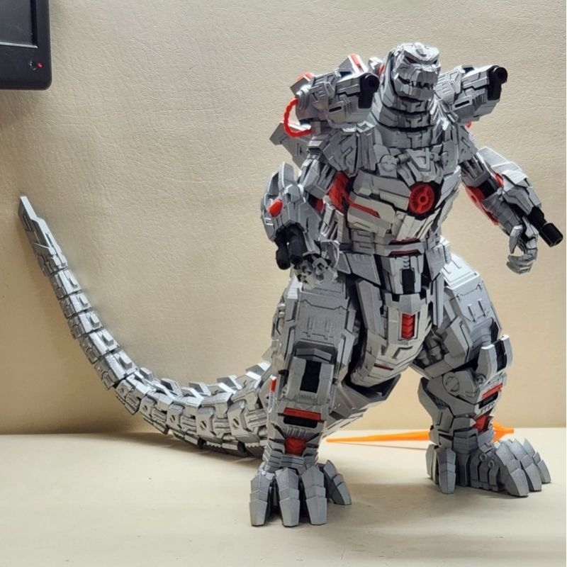 [NEW] 3D PRINTED MECHAGODZILLA FROM TOYMAKER3D, 36CM TALL, 1.8KG, 11 ...