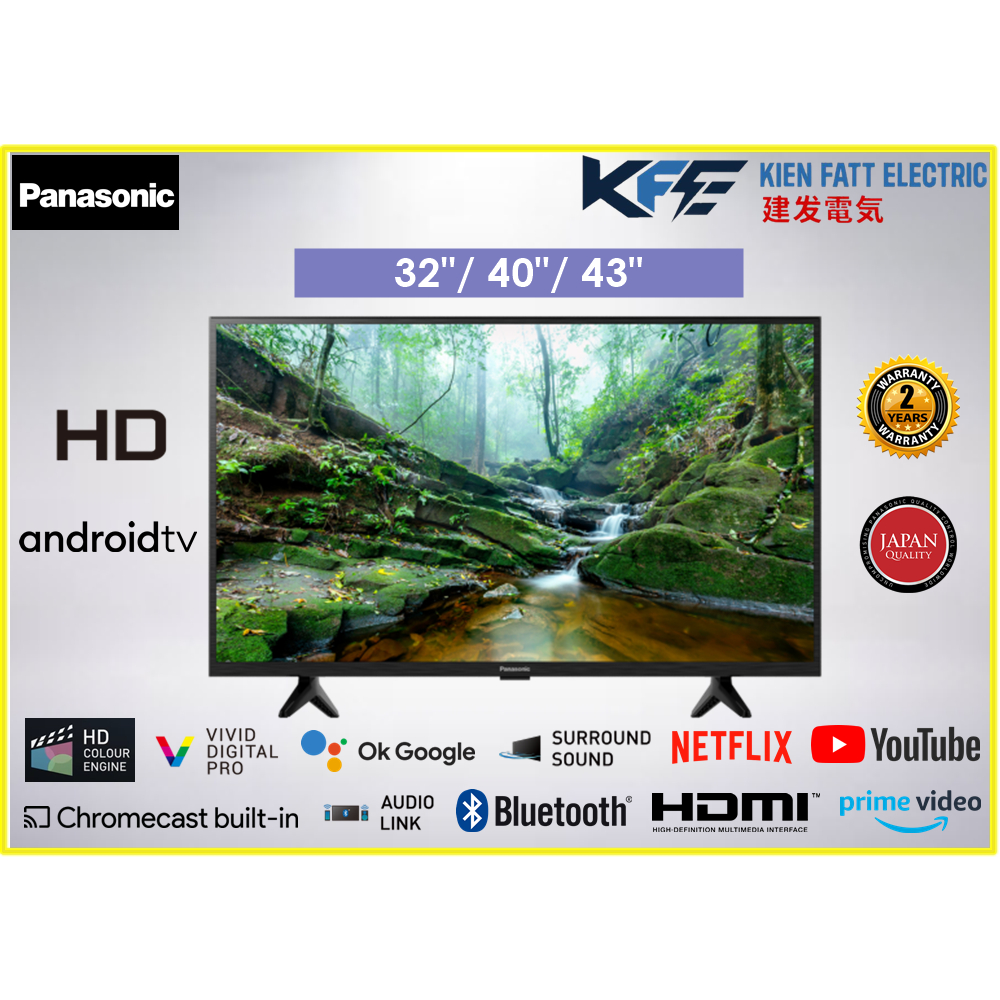 Panasonic Full HD Android TV 32" TH-32LS600K/ 40" TH-40LS600K/ 43" TH-43LS600K | Shopee Malaysia