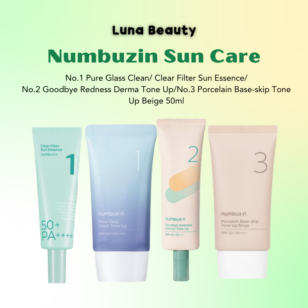 [Numbuzin] No.1 - No.3 Tone up Sun cream, SPF50+ PA++++ | Shopee Malaysia