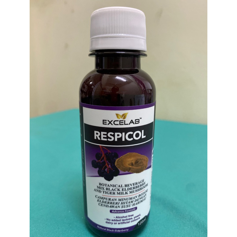 EXCELAB RESPICOL 120ML (ELDERBERRY + TIGER MILK MUSHROOM) | Shopee Malaysia