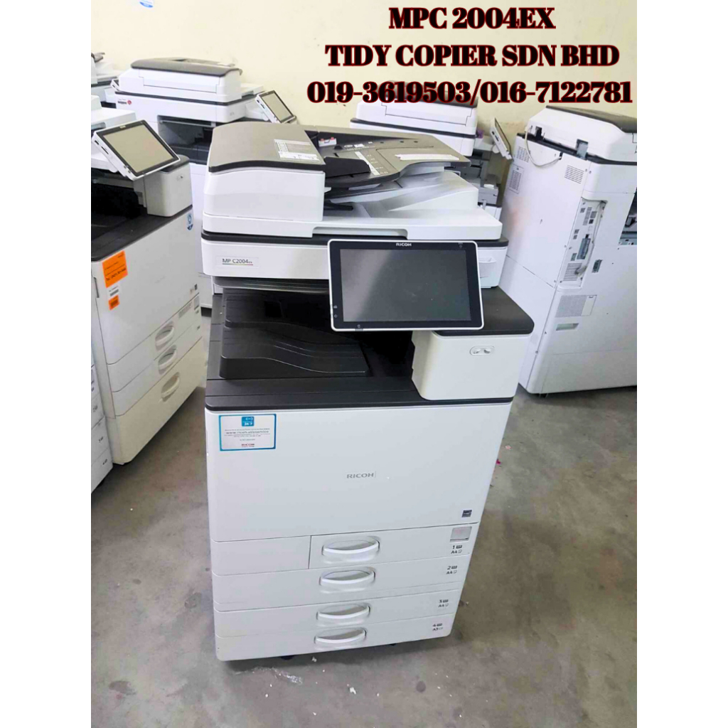 RICOH MPC 2004EX COPIER | Shopee Malaysia