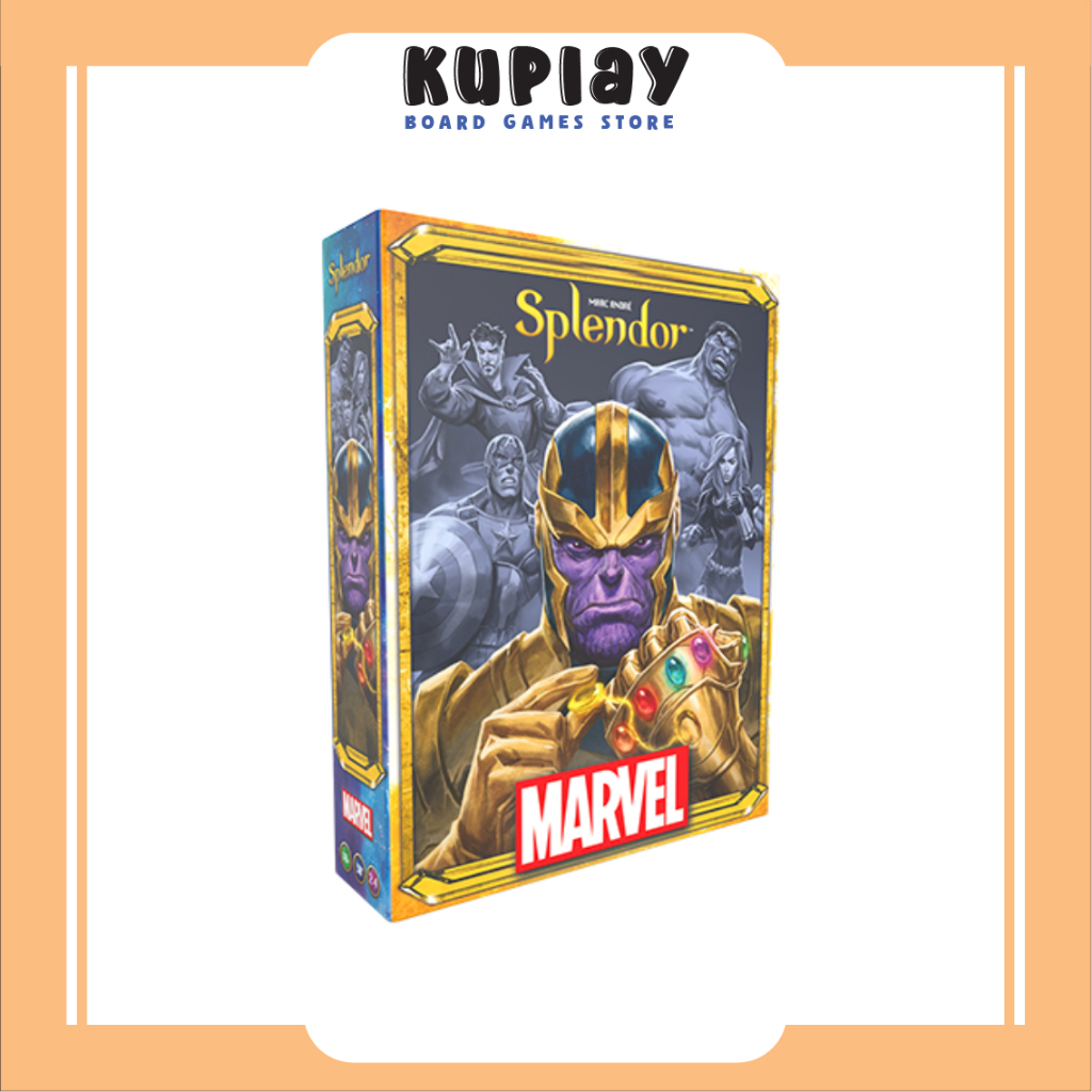 Splendor Marvel Board Game (Original) Economic | Made by Space Cowboys ...