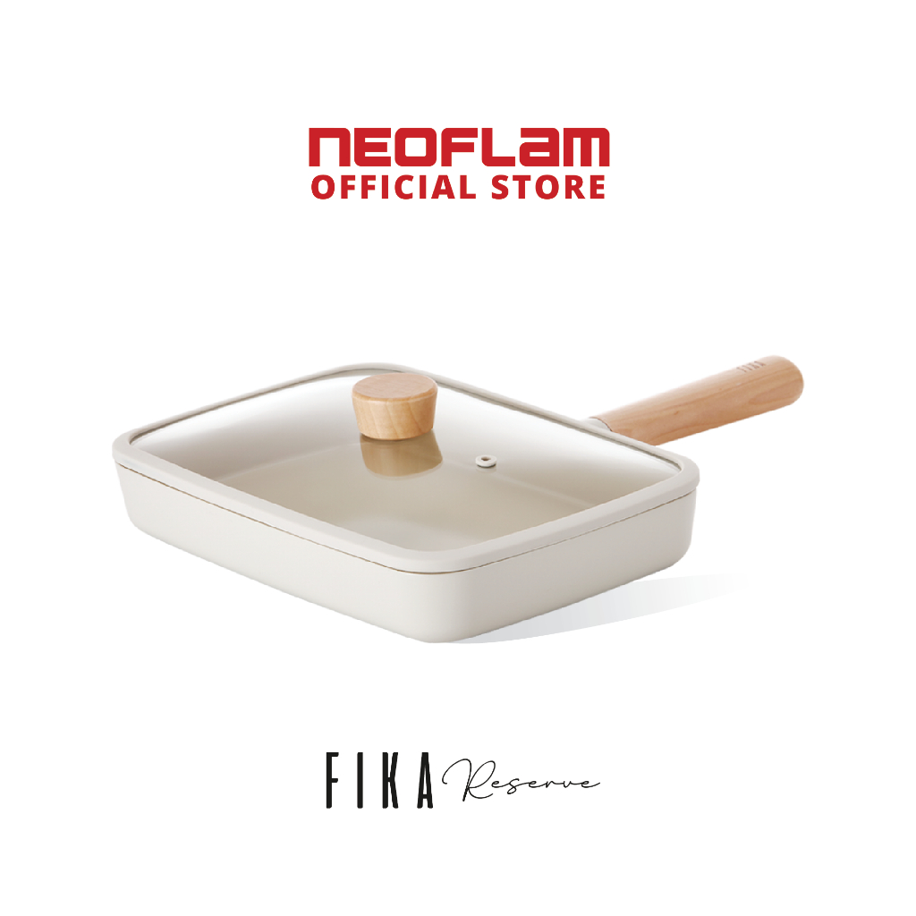 Neoflam FIKA Reserve 29cm Brunch Pan with Glass Lid | Shopee Malaysia