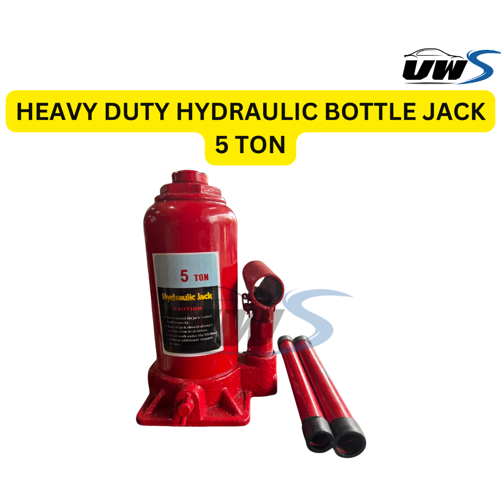 HEAVY DUTY HYDRAULIC BOTTLE JACK 5 TON | Shopee Malaysia