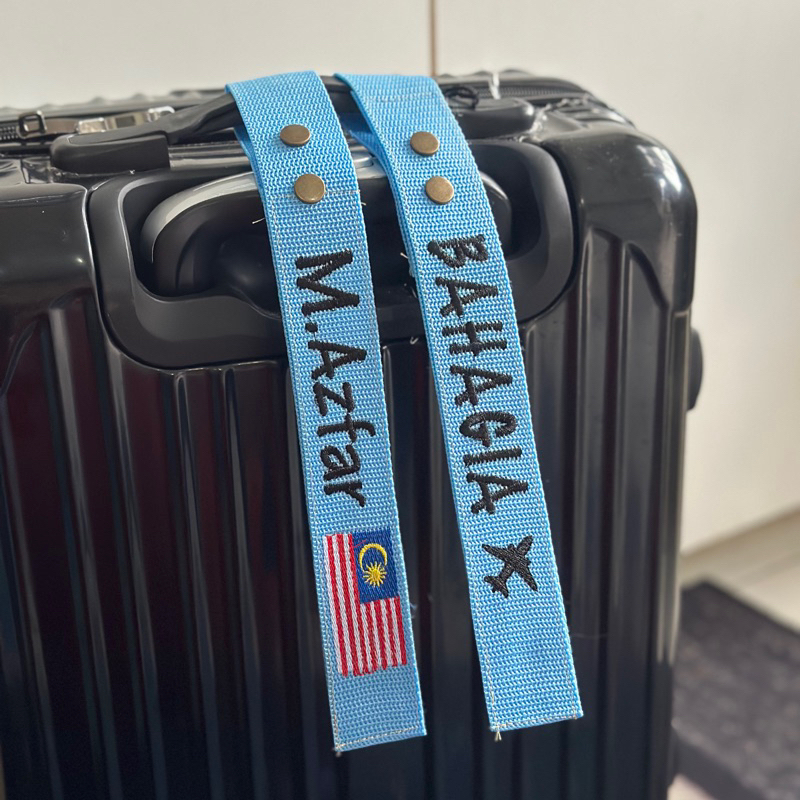 NEW - Luggage tag dengan slider / Umrah tag | Shopee Malaysia