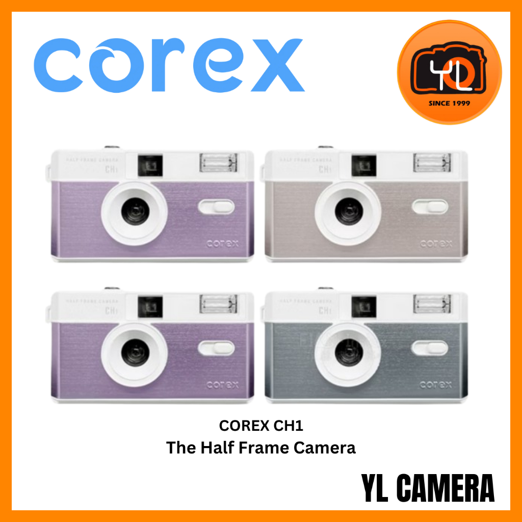 Corex CH1 Half Frame Film Camera Reusable Camera | Shopee Malaysia