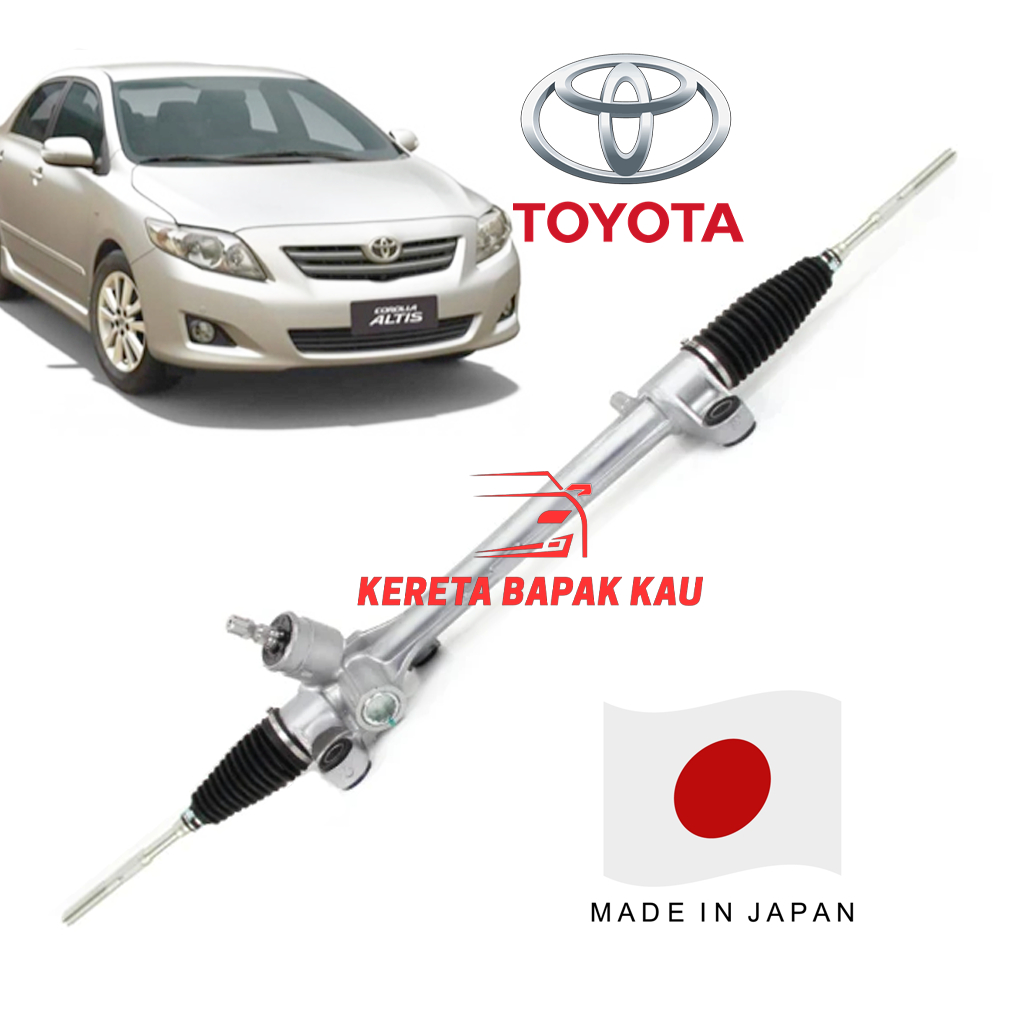 TOYOTA ALTIS ZRE142 STEERING RACK, GEAR ASSY (NEW) MADE IN JAPAN) WITH ...