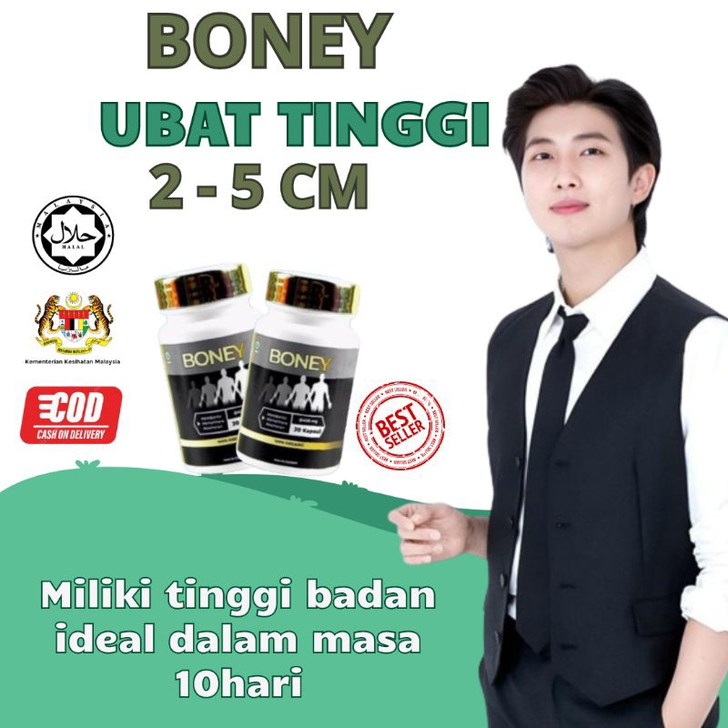 BONEY ORIGINAL BONEY PENINGGI BADAN UBAT TINGGI BADAN LELAKI BONEY ...
