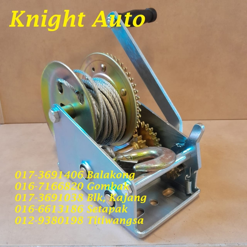 KGT 3000lbs Hand Gear Winch ID34732 ID36092 | Shopee Malaysia
