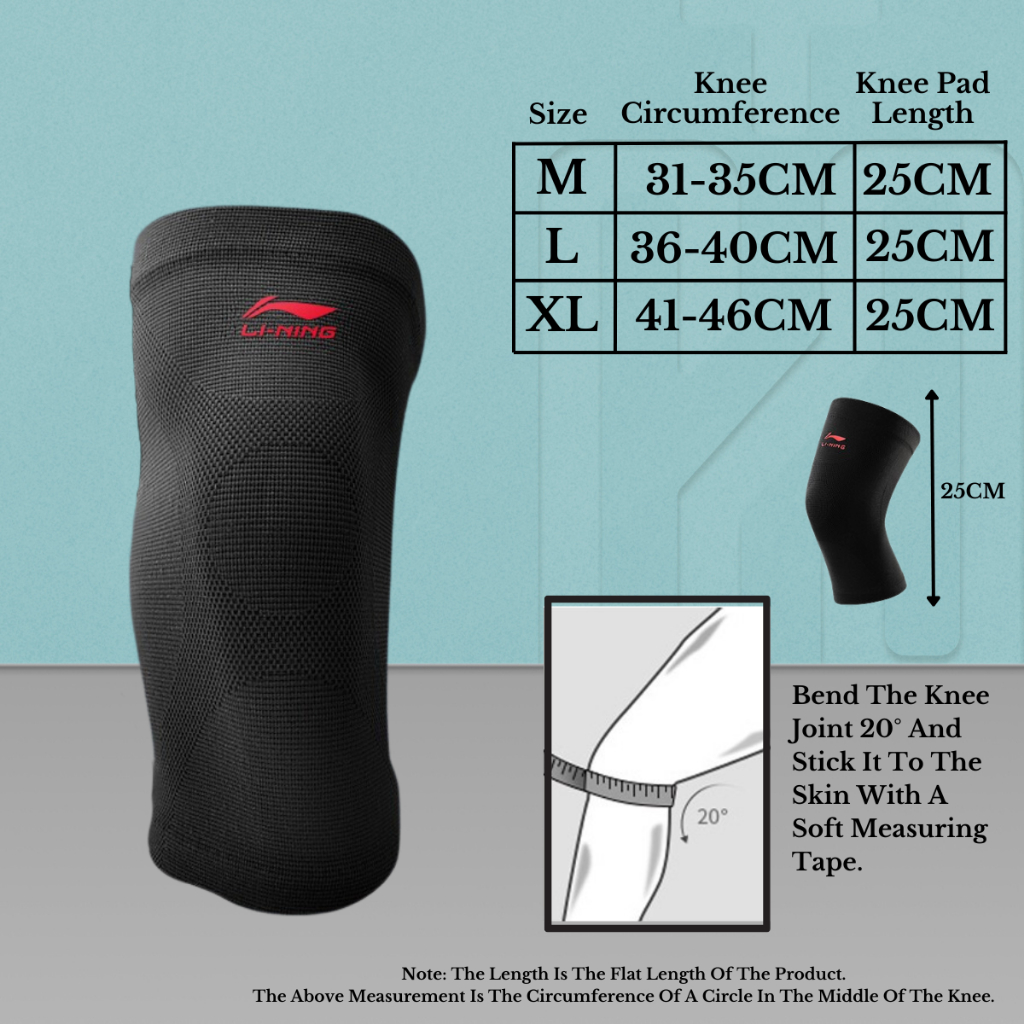 HH LINING LI NING Knee Guard Pad Pads Protector Knee Brace Support Pain ...