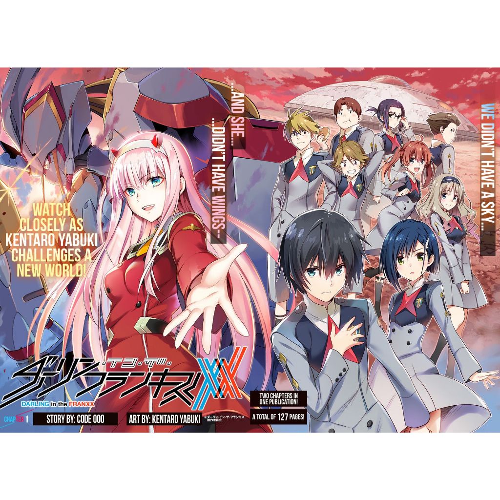 A6/4R Mini poster Anime & manga Darling in the franxx ready stock ...