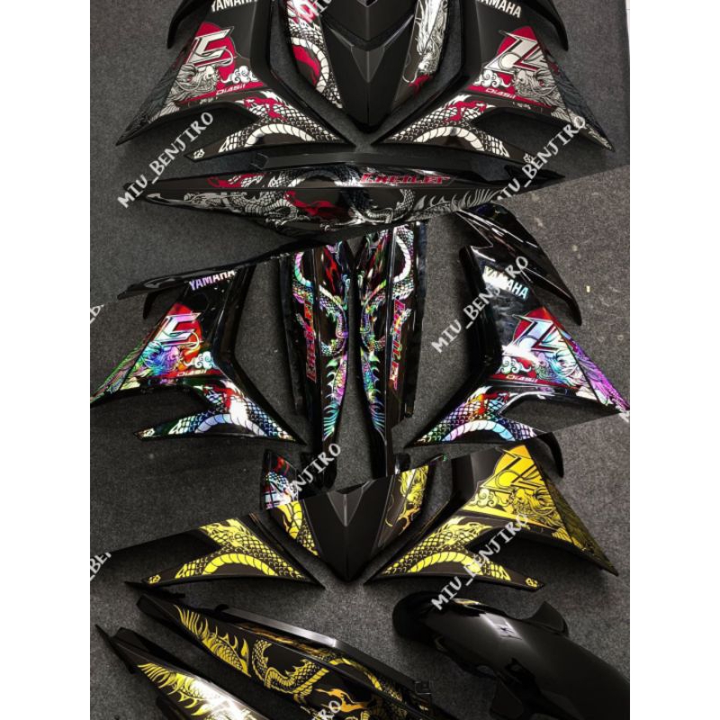 STICKER Y15 V1 V2 DRAGON / STRIPE Y15 V1 V2 NAGA | Shopee Malaysia