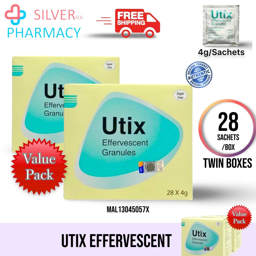 Utix Effervescent Granules 28 Sachets per Box | Shopee Malaysia