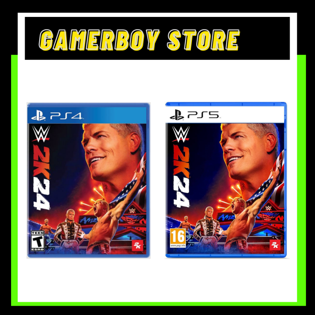 PS4/PS5 WWE 2K24 STANDARD EDITION [R3] [ENGLISH] | Shopee Malaysia