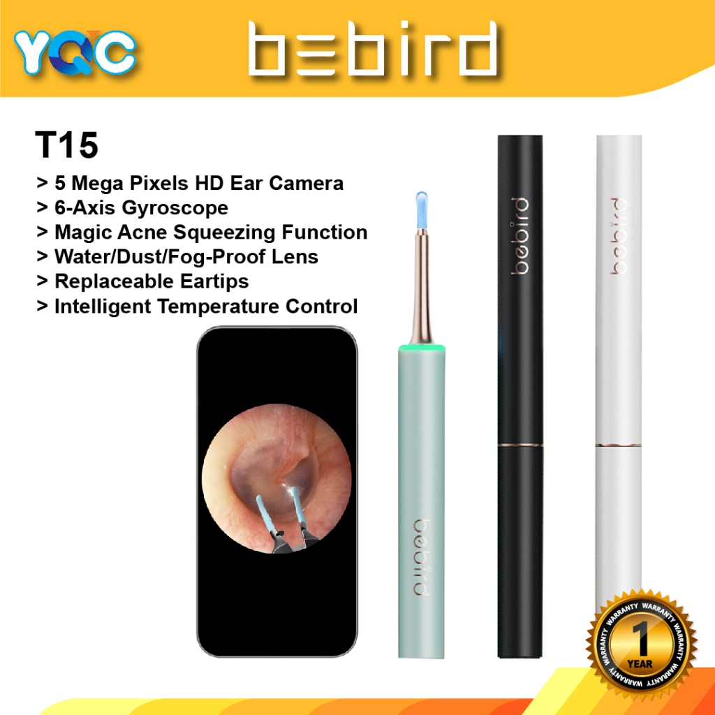 Bebird Mini Camera T15 | Intelligent Vision Ear Picker | 1080HD | Ear ...