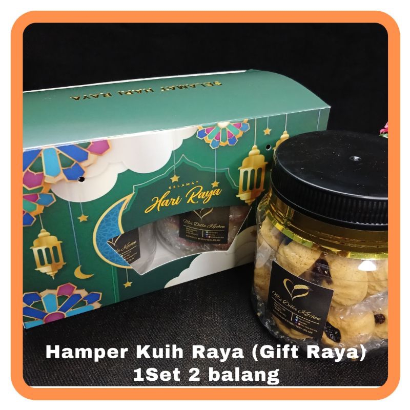 Hamper Raya 2024 Gift kuih Raya Primium - 2 Balang / set | Shopee Malaysia