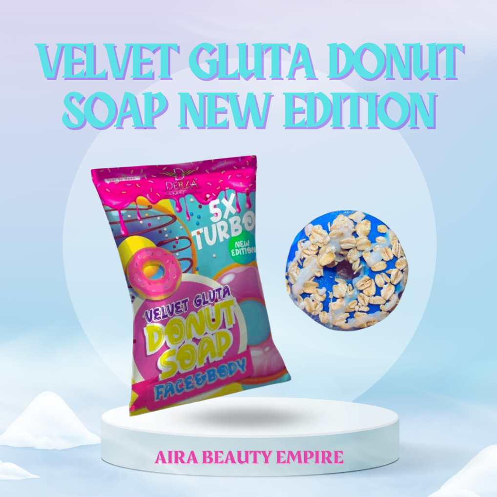 VELVET SABUN DONUT GLUTA WHITENING NEW COMEBACK EDITION 100% Original ...