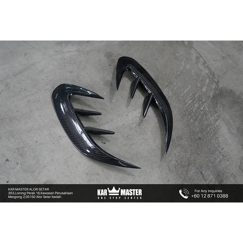 Mercedes Benz CLA45S W118 TK Rear Canard Carbon | Shopee Malaysia
