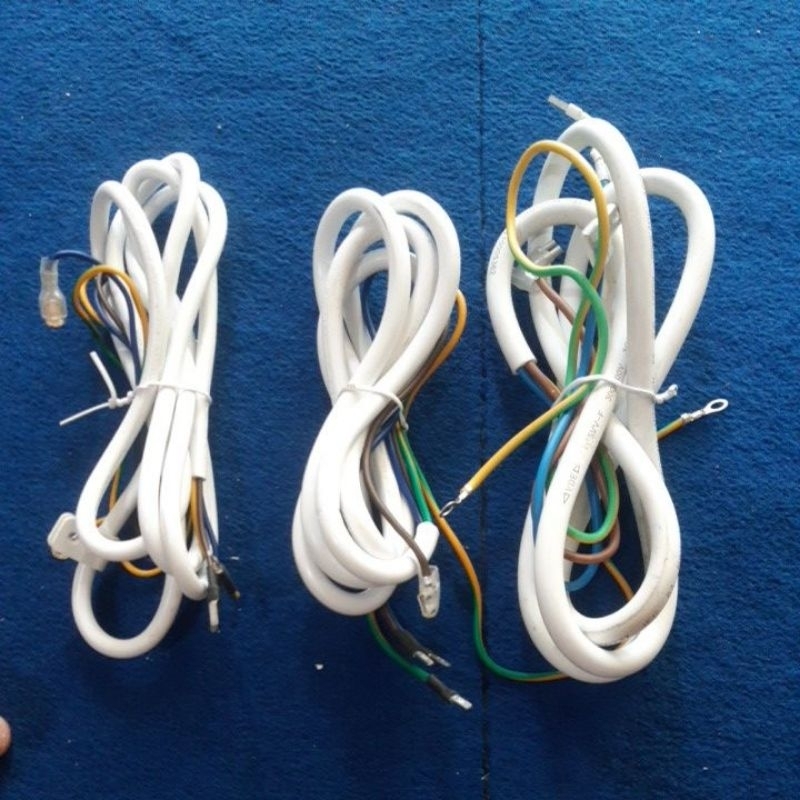 AIRCOND WIRE 1.0HP/1.5HP /2.0HP 2.5HP WITH CLIP 100% ORIGINAL | Shopee ...