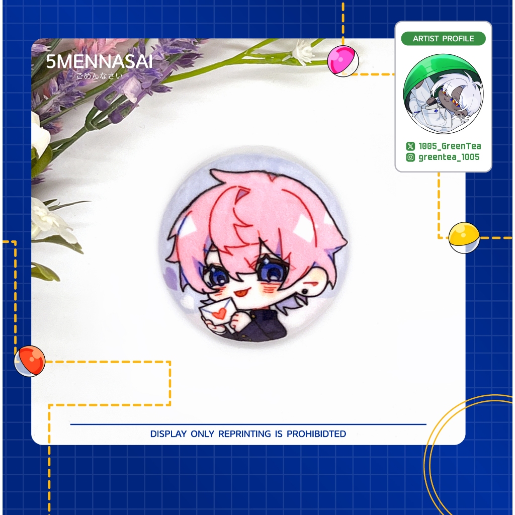 Vtuber SHXTO Puffy Badges [Shoto] | Shopee Malaysia