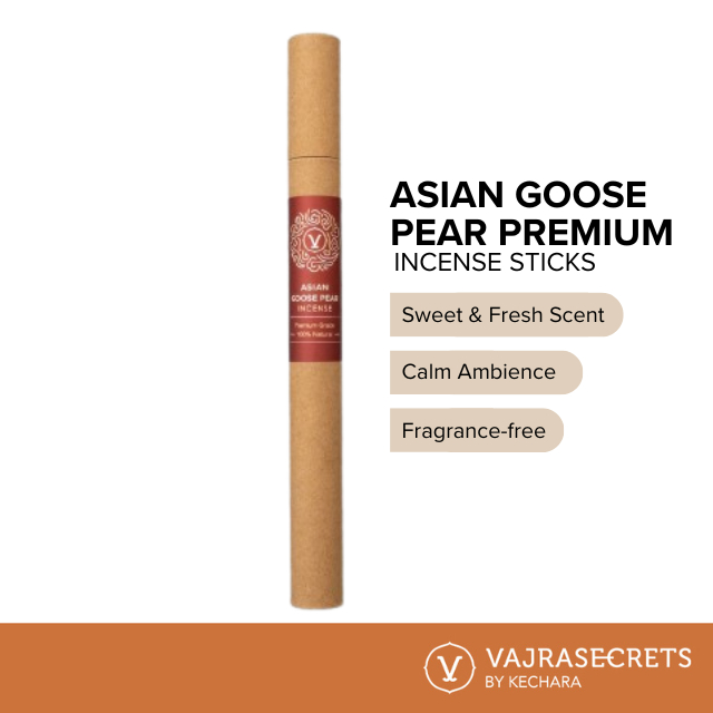 Asian Goose Pear Premium Natural Incense Sticks-Relaxation (20g ...