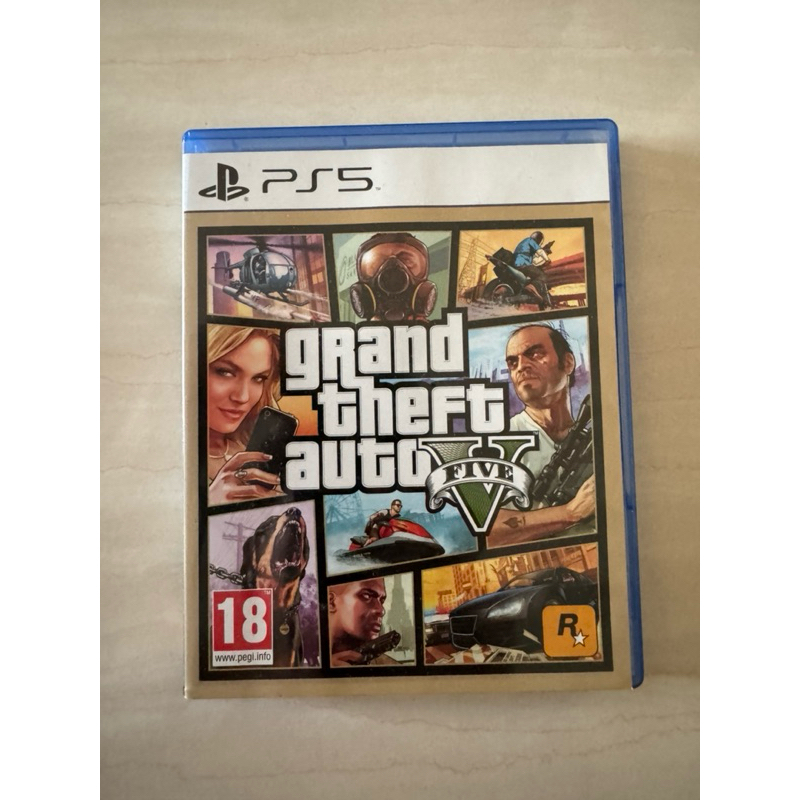 PS5 GTA5 Grand Theft Auto V (used) | Shopee Malaysia