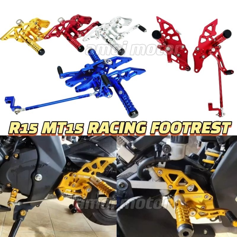 R15 V3 MT15 Racing Footrest ALLOY CNC | Shopee Malaysia