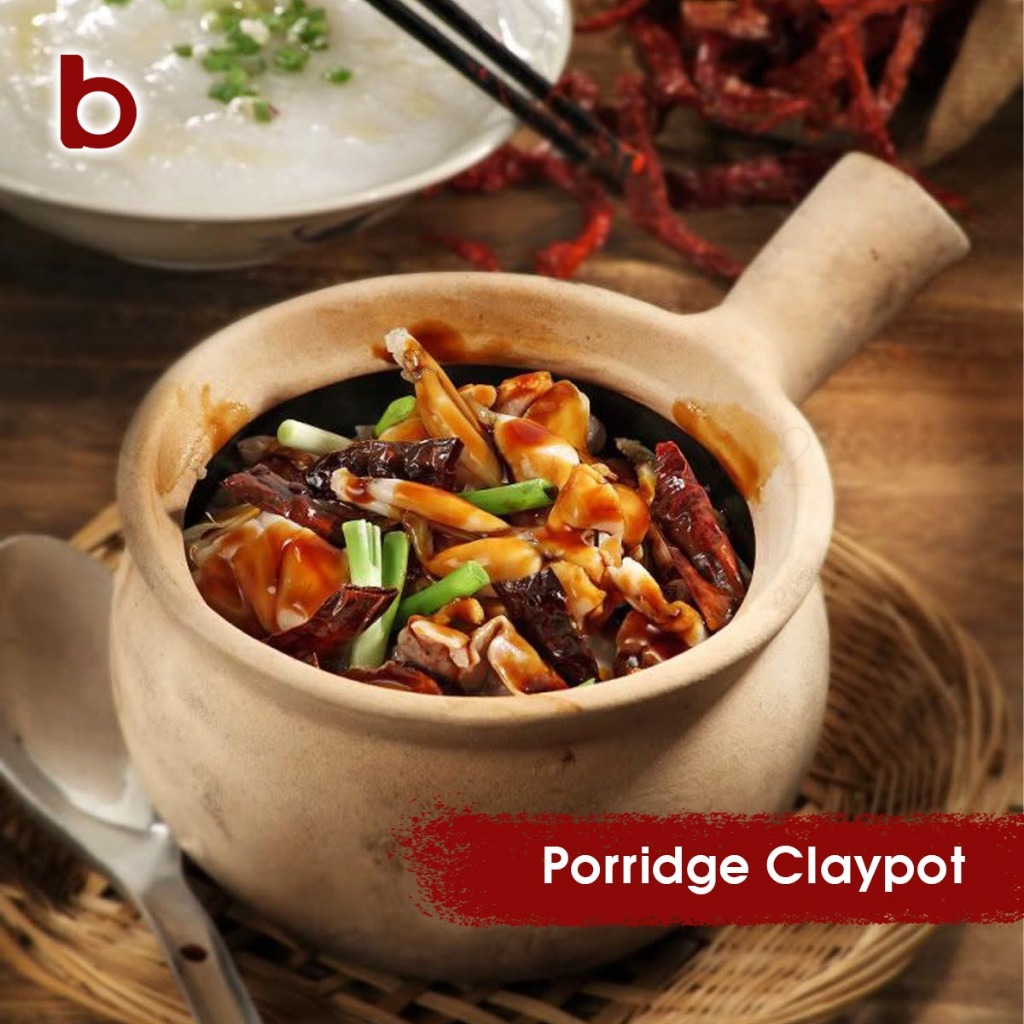 [MY STOCK] Dry-Burning Porridge Claypot | Eminent Frog Deep Claypot ...