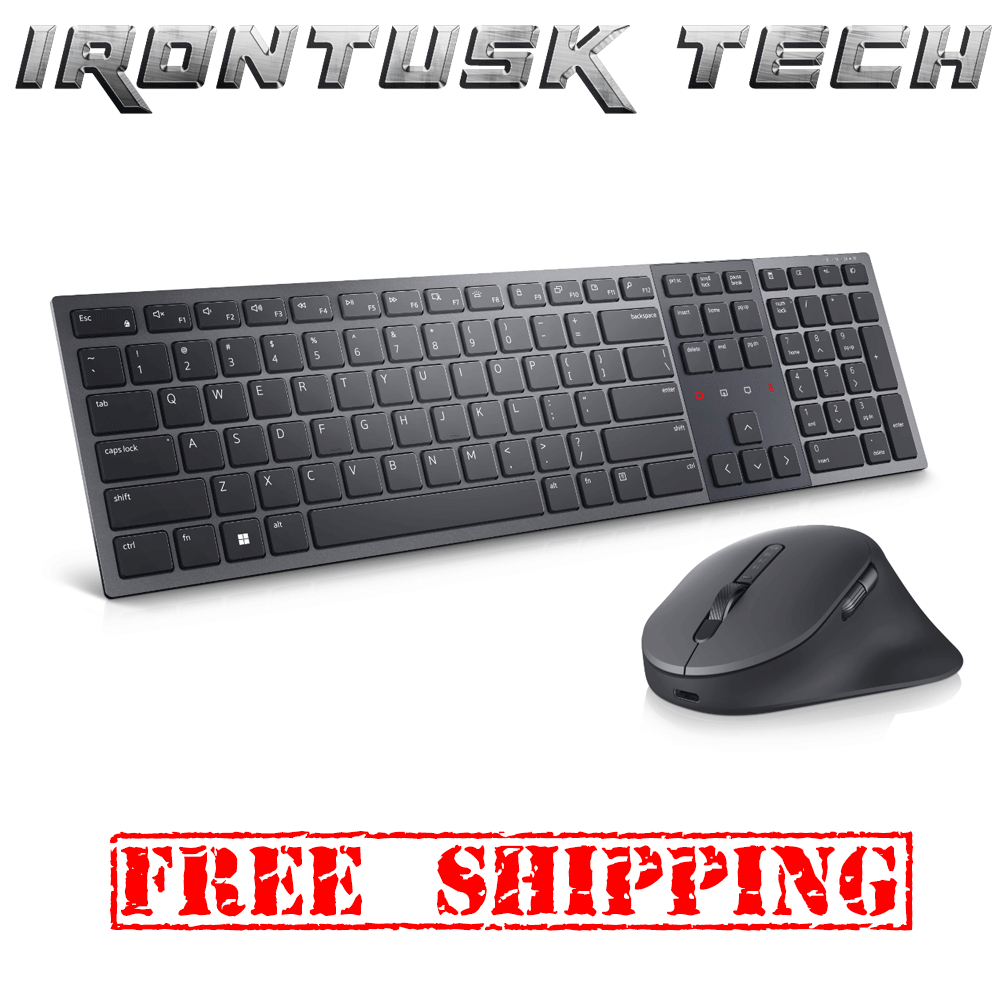Dell KM900 Premier Collaboration Keyboard and Mouse US English ...
