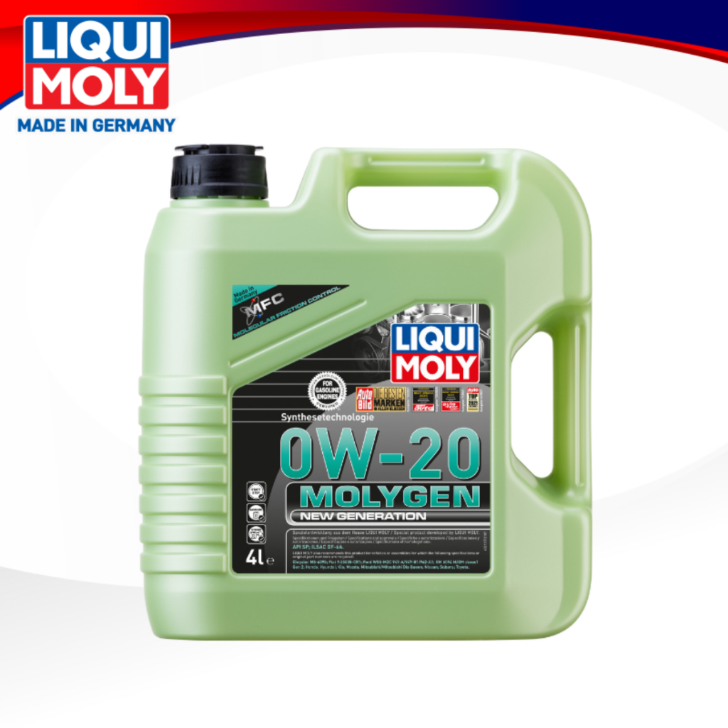 Liqui Moly Fully Synthetic Molygen New Generation 0W-20 Engine Oil ...