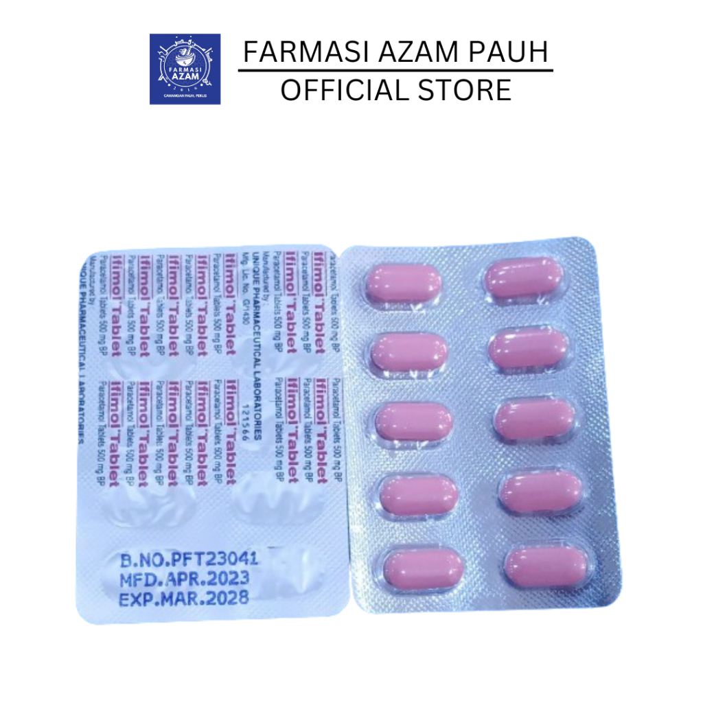 IFIMOL TABLET PARACETAMOL 500MG | Shopee Malaysia