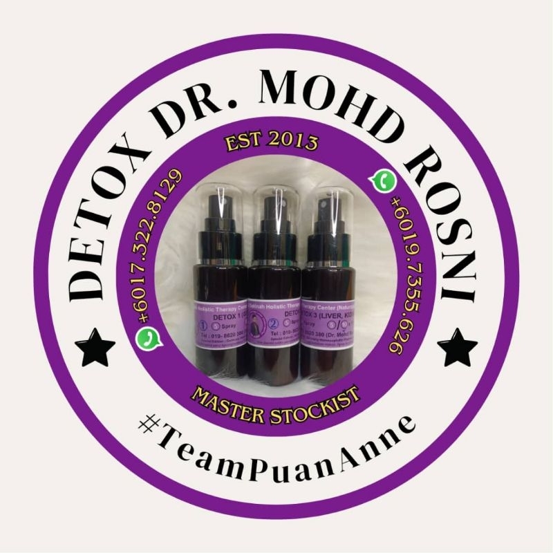 DETOX DR. ROSNI - STOKIS PN. ANNE 💯 ORI (READY STOCK) | Shopee Malaysia
