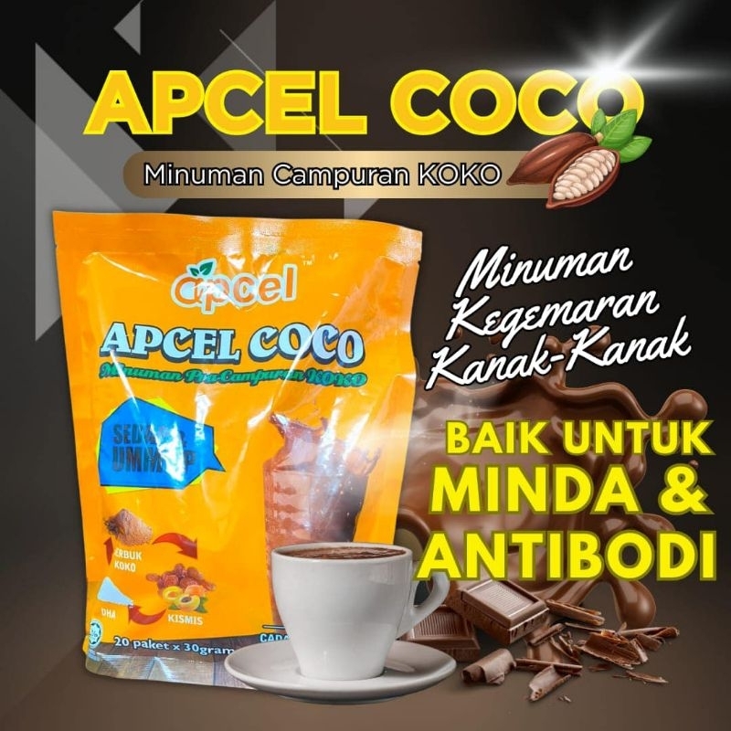 Apcel Coco Stevia tanpa gula putih (20 sachets) | Shopee Malaysia